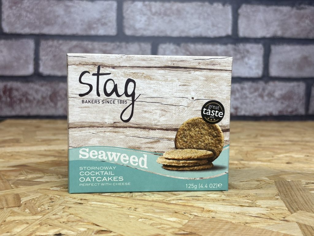 Stag – Seaweed Cocktail Oatcakes – 125g – Eldwick Creamery
