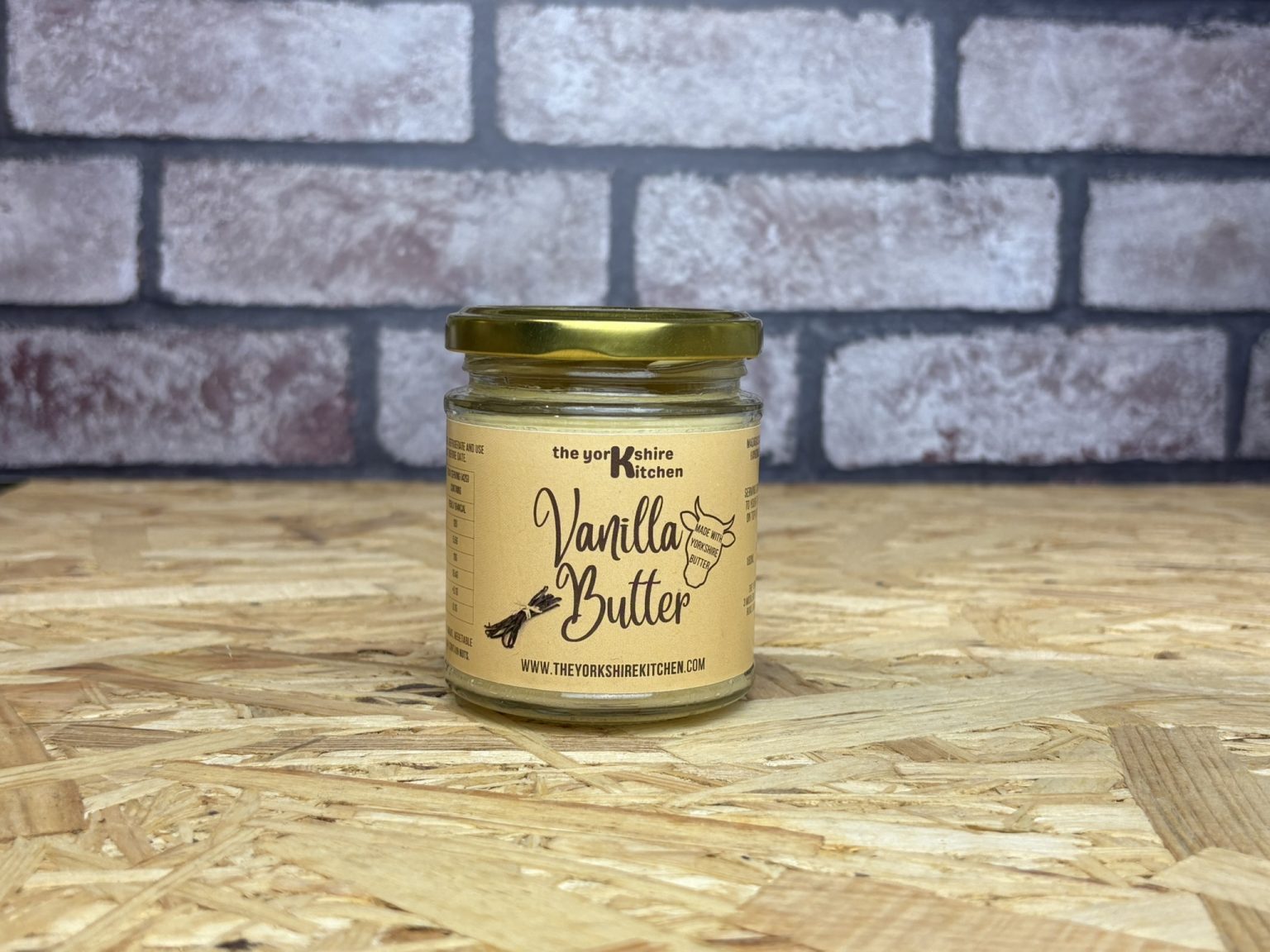 The Yorkshire Kitchen Vanilla Butter – 180ml – Eldwick Creamery