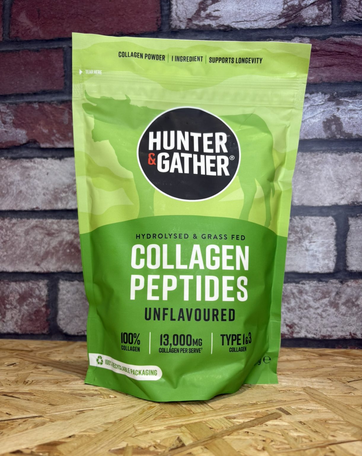 Hunter & Gatherer Collagen Peptides (Unflavoured) – 400g – Eldwick Creamery