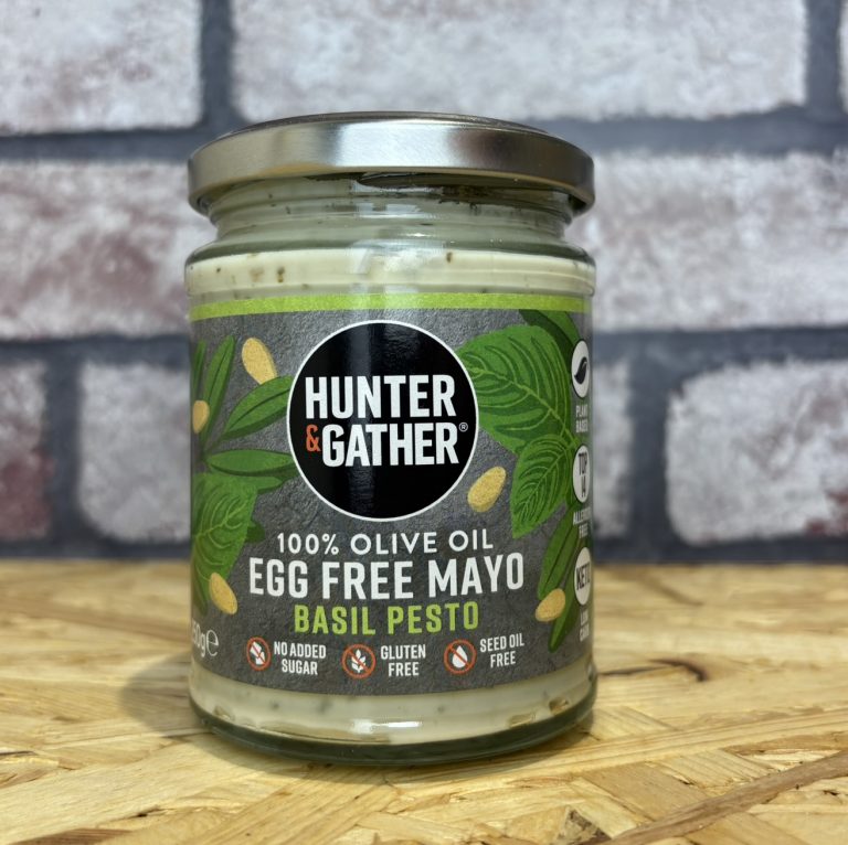 Hunter & Gather Egg Free Pesto Olive Oil Mayo- 250g – Eldwick Creamery