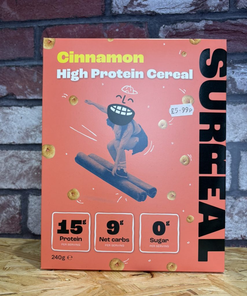 Surreal High Protein Cereal Cinnamon- 240g – Eldwick Creamery